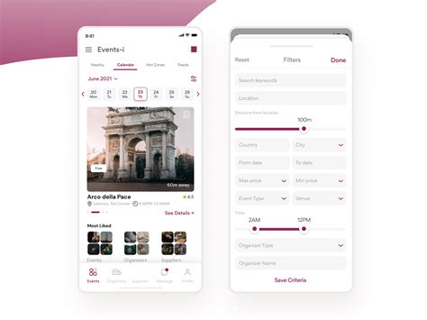 Dribbble Events I Saas App Designpng By Taz K