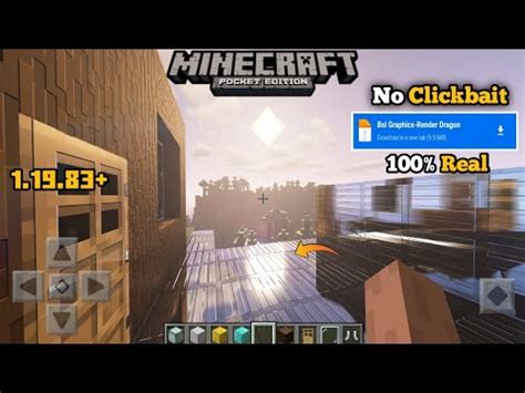 Rtx Shader For Minecraft PE Support Working YouTube