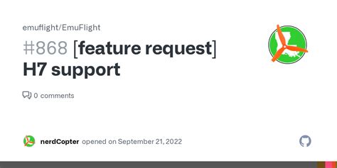Feature Request H7 Support · Issue 868 · Emuflightemuflight · Github