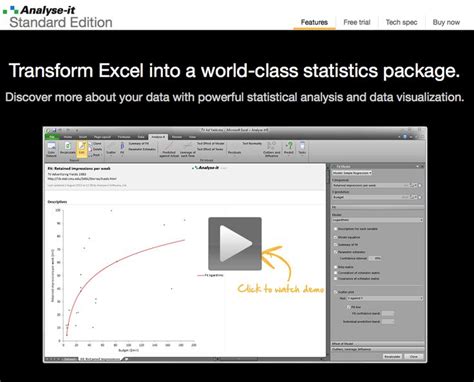 Analyse It Transform Excel Into A World Class Statistics Package