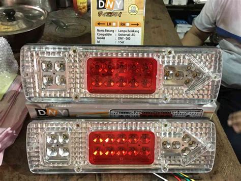 Promo Set Lampu Rem Belakang Komplit Lampu Stop Assy L Model Led Diskon Di Seller