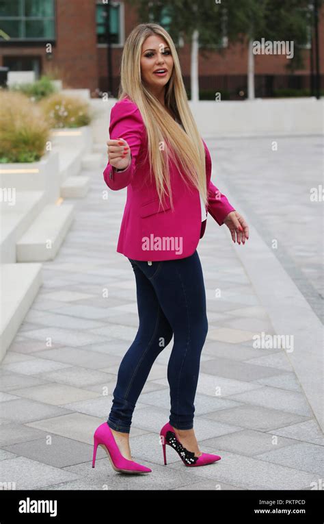 Bianca Gascoigne Outside ITV Studios Featuring Bianca Gascoigne Where