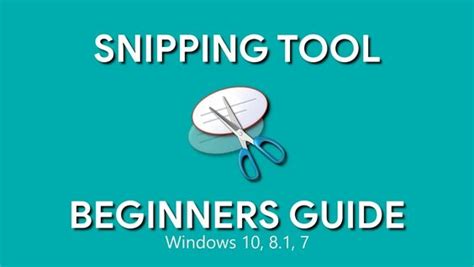 How To Use Snipping Tool Beginners Guide EroFound
