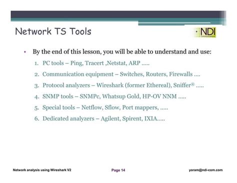 network analysis using wireshark 1 pdf