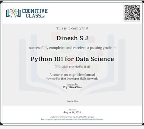 Python Datascience Ibm Cognitiveclass Pythonprogramming