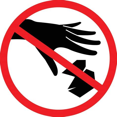 Do Not Litter Icon Sign 31707845 Vector Art At Vecteezy