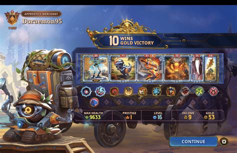 The Bazaar Primal Core Dooley 10 Win Build 11307 Legend Doraemon95