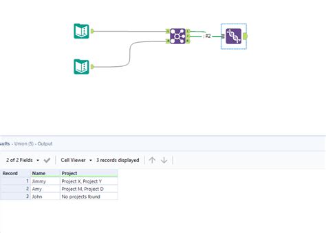 solved how to include a name that was searched for in th alteryx