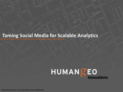 taming social media pptx technology and computing