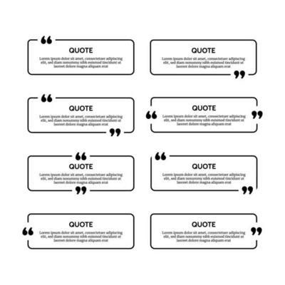 Quotation Box Vector Art Icons And Graphics For Free Download