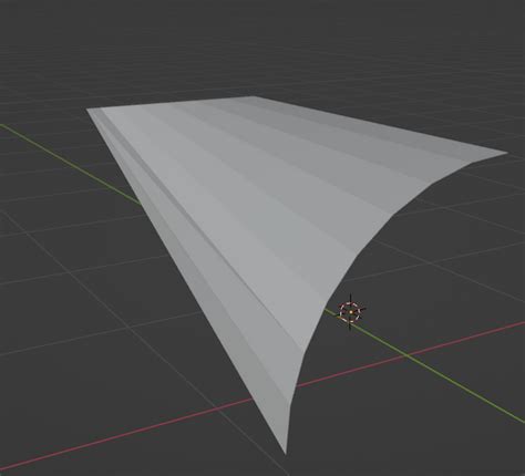 flat plane transition to a curve r blenderhelp