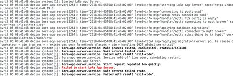 [solved]error installing the last version of lora app server setup