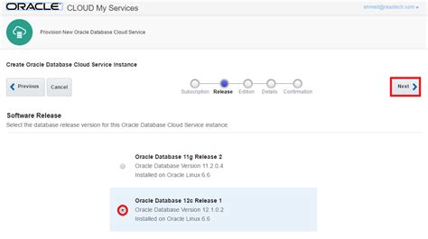 Raastech Blog Creating An Oracle Database Cloud Service In Under 40 Minutes
