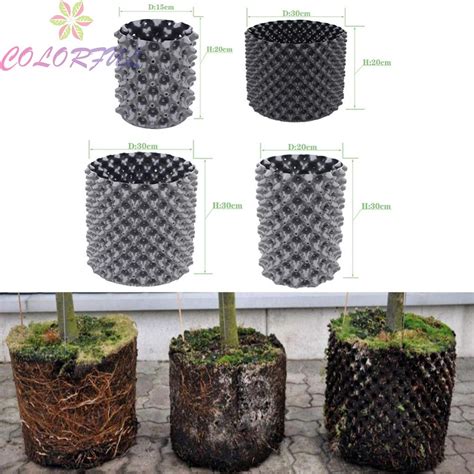 【colorful】grow Bags Pot Air Pruning Container Transplant Cuttings Fast