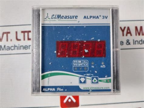elmeasure alpha 3v volt meter aeliya marine tech®