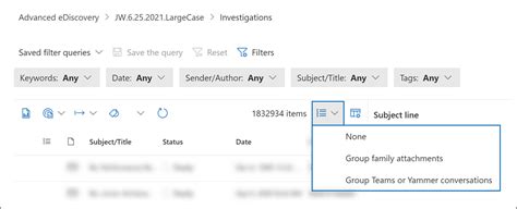 microsoft teams의 콘텐츠에 대한 ediscovery 프리미엄 워크플로 microsoft learn