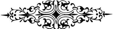 Ornament Floral Black And White Vector Stock Vector Illustration Of Beauty Heraldic 113214372