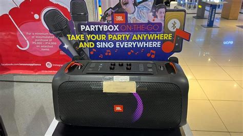 Jbl Party Box On The Go Audio Soundbars Speakers Amplifiers On Carousell