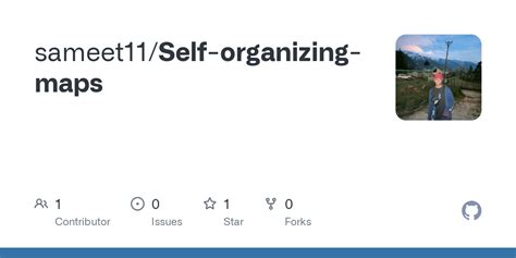 github sameet11 self organizing maps