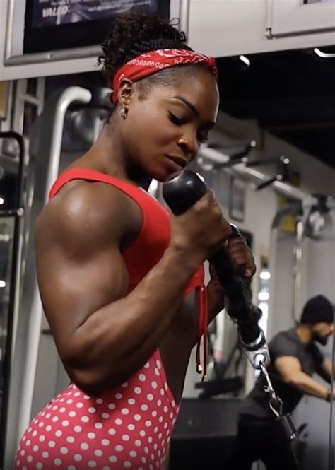 Whos This Ebony Muscle Girl