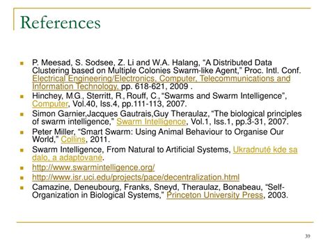 Ppt Swarm Intelligence Powerpoint Presentation Free Download Id