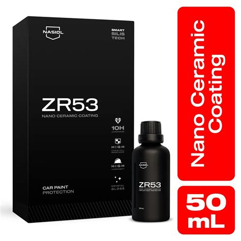 Nasiol ZR53 Araç Nano Seramik Kaplama ve Boya Koruma - 50 ml