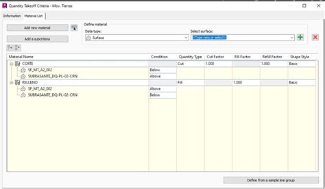 Add Criteria For Material List Civil 3d Dynamo
