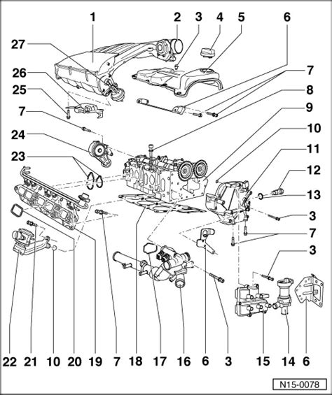 Volkswagen Workshop Service And Repair Manuals Golf Mk4 Power Unit 5 Cylinder Injection