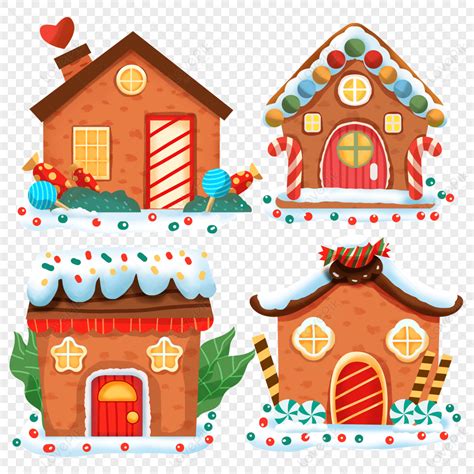 크리스마스 일러스트 일러스트 장식 2022 나무 눈 별 손 손으로 그린 음식 집지붕만화 Png 일러스트 무료 다운로드 Lovepik