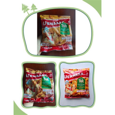 Jual Belfoods Uenak Nugget 500 Gr Nugget S Nugget Coin Nugget Stick Nugget Coin Jakarta