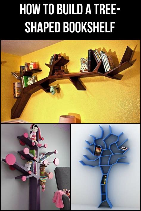 How To Build A Tree Bookshelf Diy At Sandra Slavin Blog