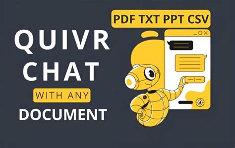 install quivr generative ai second brain for your documents by