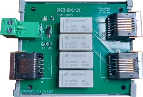 Rj45 Relay Switchmux Ronimaxtech