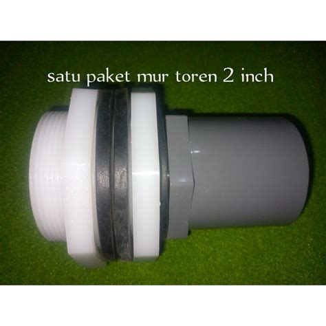 Jual Satu Paket Mur Toren 2 Inch Sdl 2 Inch Shopee Indonesia
