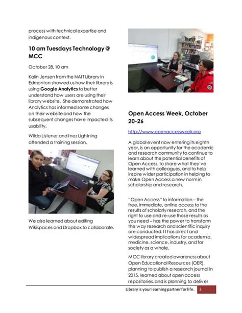 Library Services Report For October DOCX