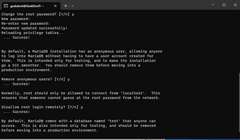 Cómo Crear Un Servidor Lamp Parte Iii Maríadb Geekdevit