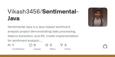 github vikash3456 sentimental java sentimental java is a java based