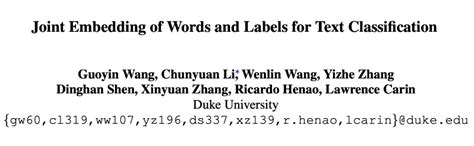 Label Embedding在文本分类中的应用 Csdn博客