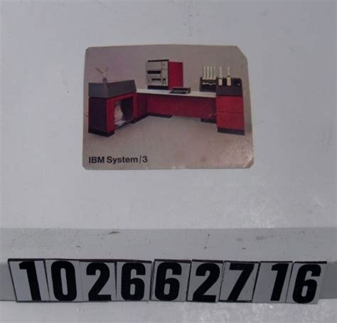 96 Column Card System 3 Picture 102662716 Computer History Museum