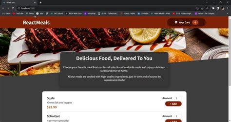 Aditi Rathore On Linkedin React Foodorderapp Webdevelopment Reactjs