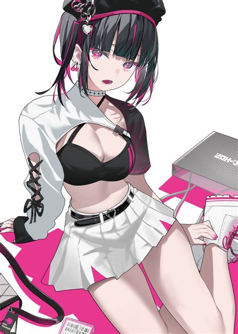 38 Sanjuuhachi Original White Footwear Absurdres Commentary Request Highres 1girl Arm