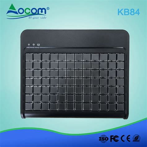 KB USB PS Numeric Programmable POS Keyboard With Msr Reader
