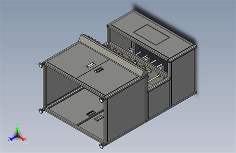 气密测试设备 Step 模型图纸下载 懒石网