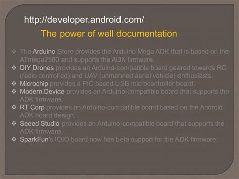 Android Meets Arduino Ppt
