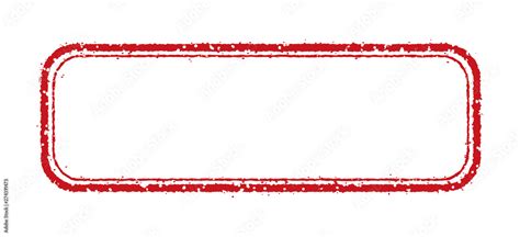 Vector Rubber Stamp Template Illustration No Text Text Space Stock