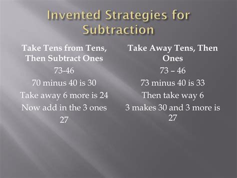 Ppt Strategies For Whole Number Computation Powerpoint Presentation