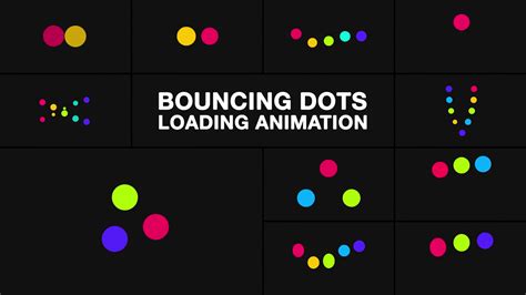 Ae Template Bouncing Dots Loading Animation Effects Sbv 352017753