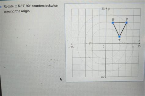 [free] Rotate Rst 90° Counterclockwise Around The Origin
