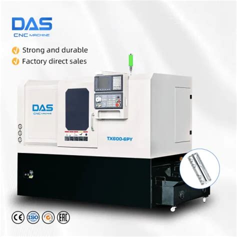 Turret Type With Y Axis Turning And Milling Function Syntec System With 15 Tools Station Lathe