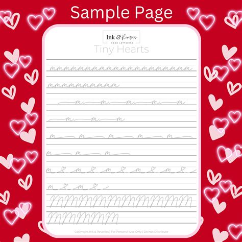 Cursive Handwriting Practice Printable Handwriting Workbook Handwriting Practice Sheets